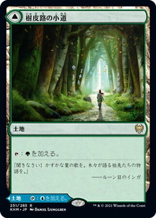 Barkchannel Pathway/樹皮路の小道 (KHM) (JPN) R | TCG-SHOP Suzunone（すずのね）